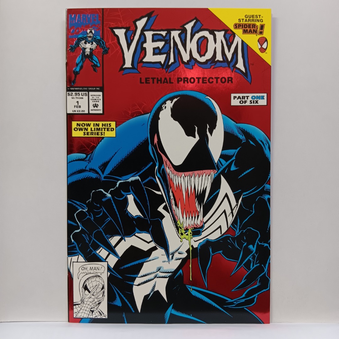 Venom Lethal Protector #1. Nearmint 1st issue FOIL cover., Hobbies ...