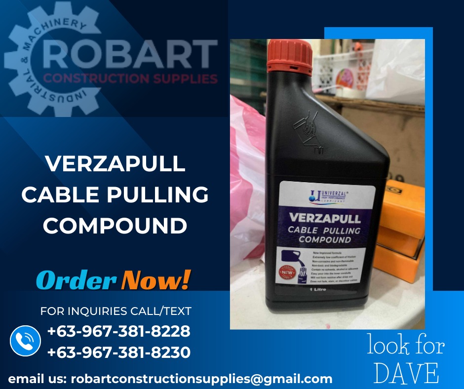 VERZAPULL CABLE PULLING COMPOUND, Commercial & Industrial, Construction ...