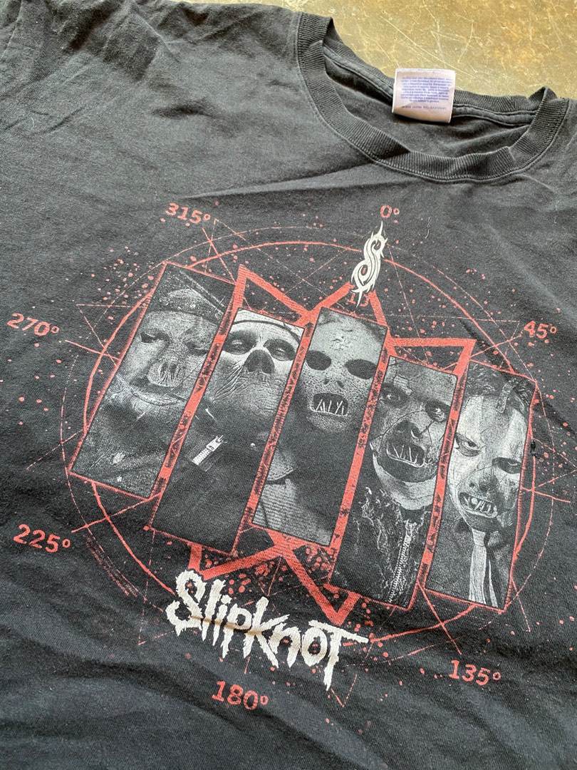VINTAGE SLIPKNOT RARE PAUL GRAY MEMORIAL TEE, Men's Fashion, Tops ...