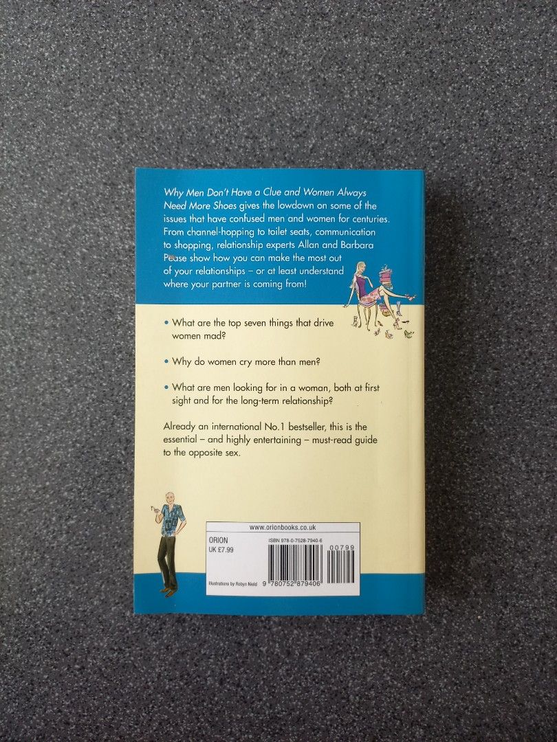 Why Men Dont Have A Clue By Allan And Barbara Pease Buku And Alat Tulis