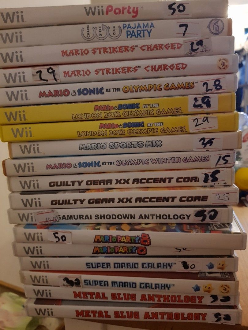 Wii Games mario fire emblem radiant dawns zelda twilight princess ...