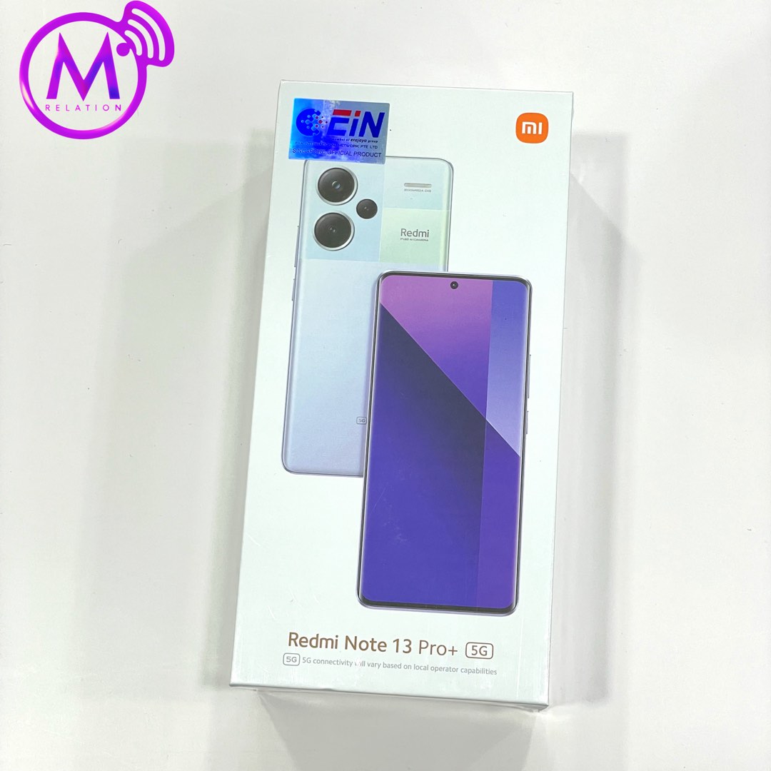 Xiaomi Redmi Note 13 Pro+ 5G 512GB Aurora Purple, Mobile Phones & Gadgets, Mobile Phones ...