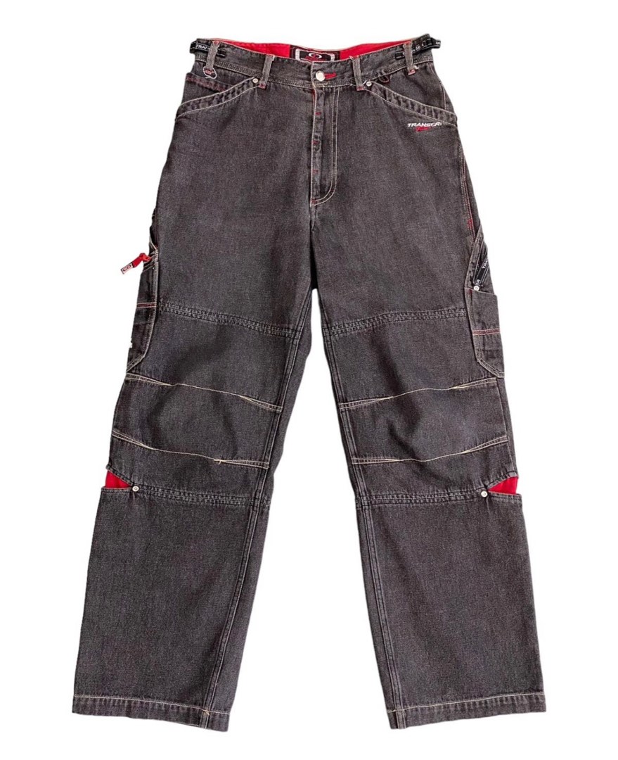 Y2k JNCO Transer Baggy Pants, Men's Fashion, Bottoms, Jeans on Carousell