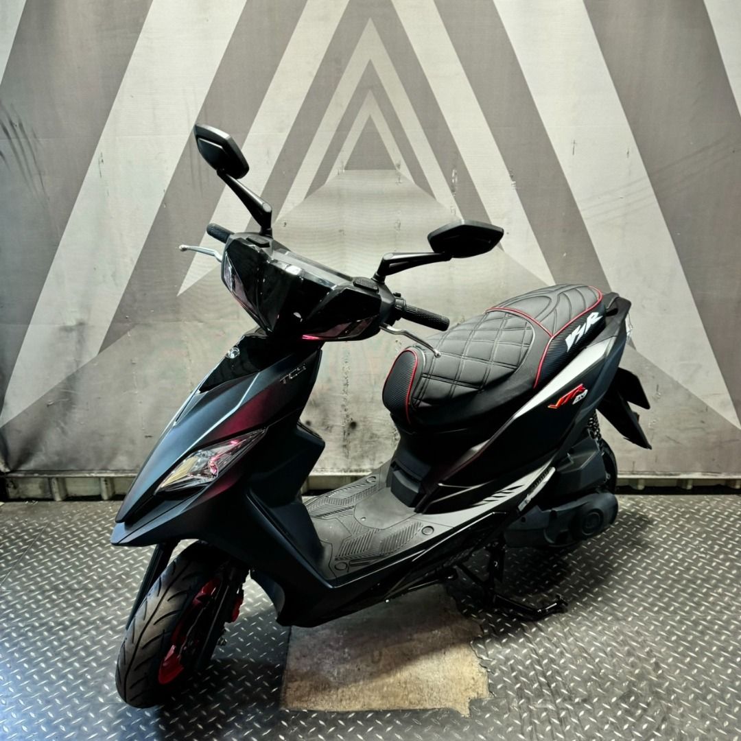 【保固車】【0元交車】2023年 KYMCO 光陽 VJR 125 4V VJR125 機車 ABS TCS 雙碟, 機車, 新古保固在旋轉拍賣