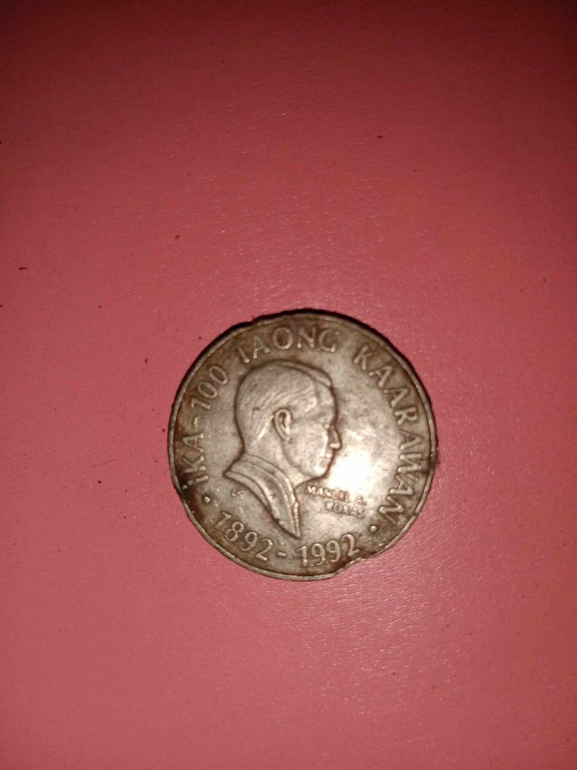 (1892-1992) 2 Piso Manuel A. Roxas Ika-100 Taong Kaarawan Philippine ...