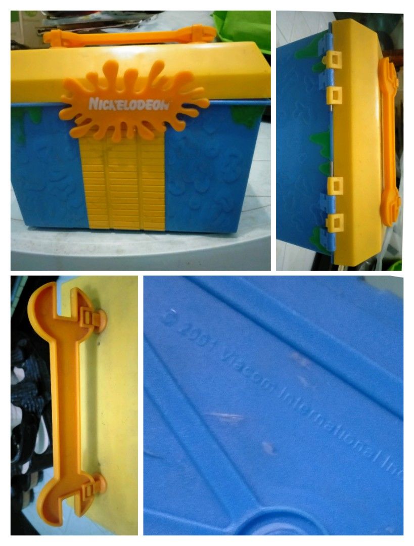 (2001) Nickelodeon x Jollibee Toy Collectible Merch Toolbox Only ...