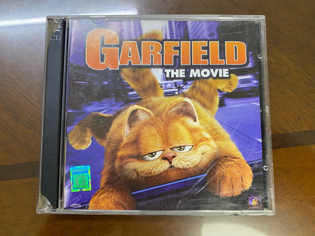 2004 Garfield The Movie Original Video CD VCD 2-Disc Set Comedy Rare ...