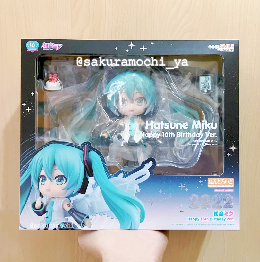 全新39特典版現貨 Goodsmile Company GSC 初音未來 Miku vocaloid Happy 16th Birthday Ver. 16歲生日 16週年紀念 十六周年記念 ...