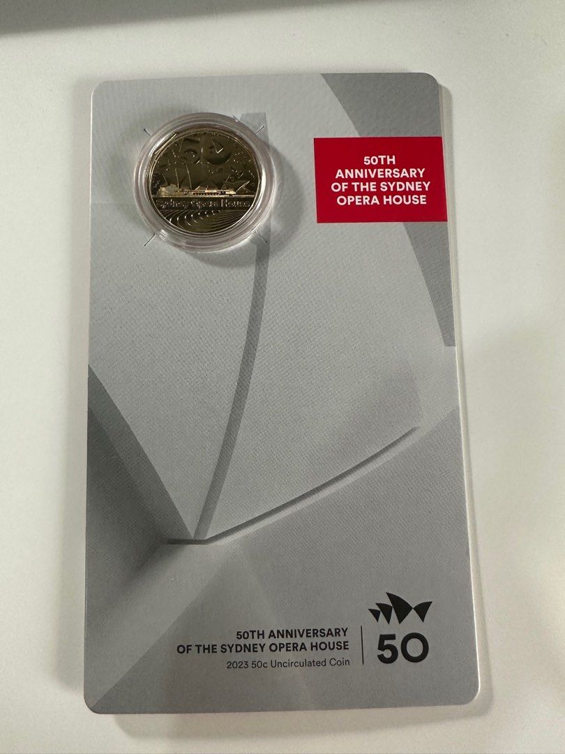 50c 2023 Sydney Opera House 50th Anniversary - Al/Bronze UNC, Hobbies ...