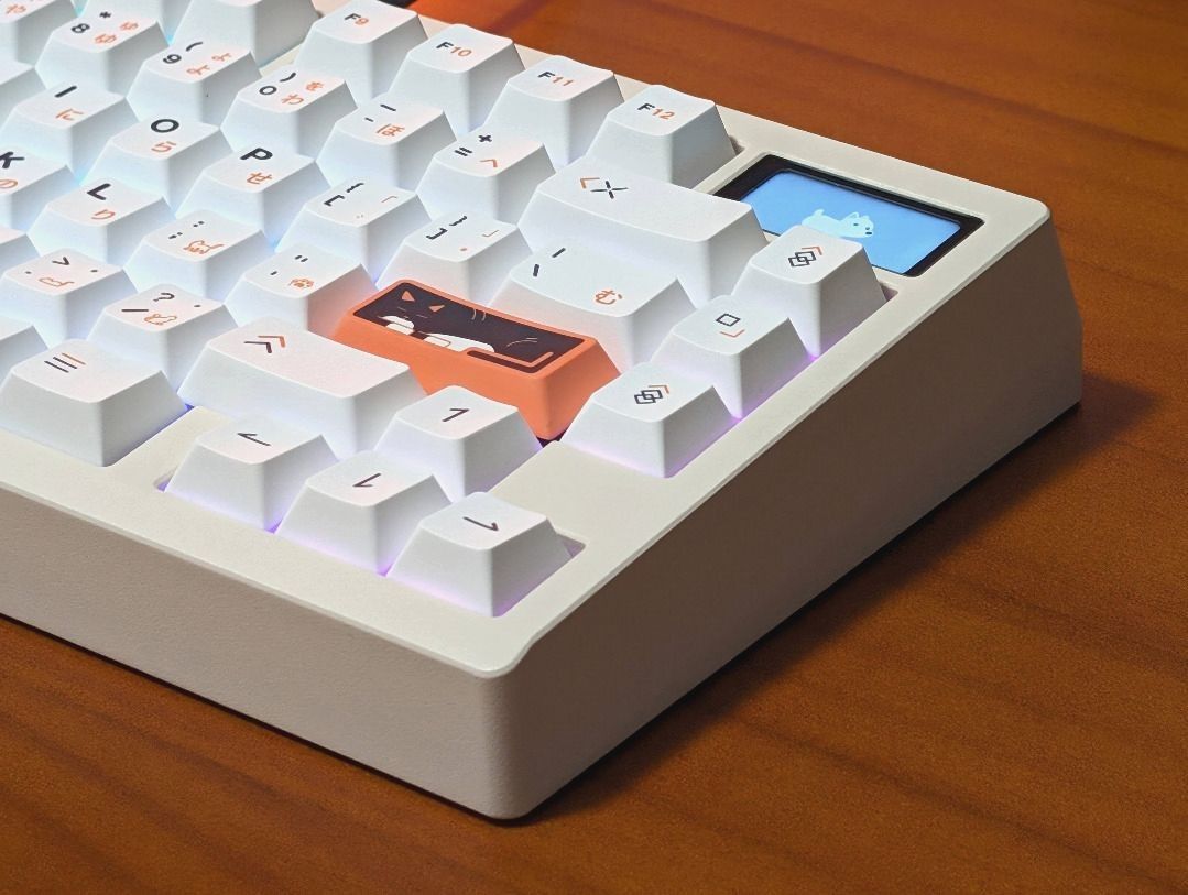 75% Aluminium Custom Mechanical Keyboard (CalicoCat0405) - Fully Modded Tri Mode, Computers ...