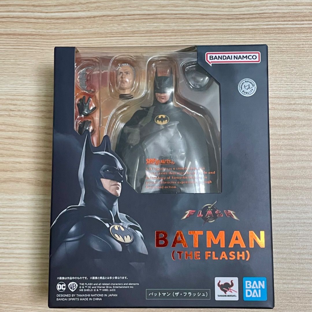 全新 行版 Bandai SHF s.h.figuarts Batman the flash 蝙蝠俠2024《閃電俠》蝙蝠俠 , 興趣及遊戲 ...