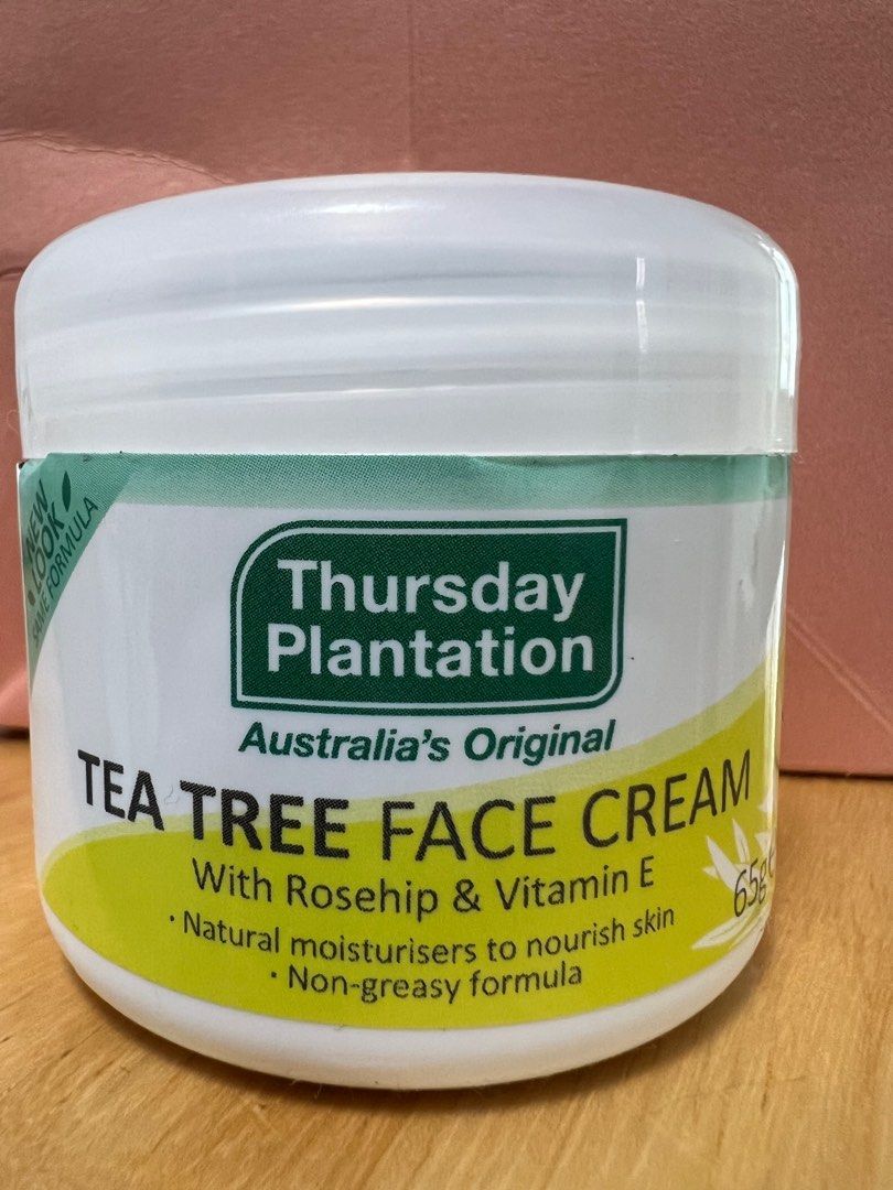 澳洲 Thursday Plantation Tea Tree Face Cream 茶樹油, 美容＆個人護理, 健康及美容 - 皮膚護理 ...