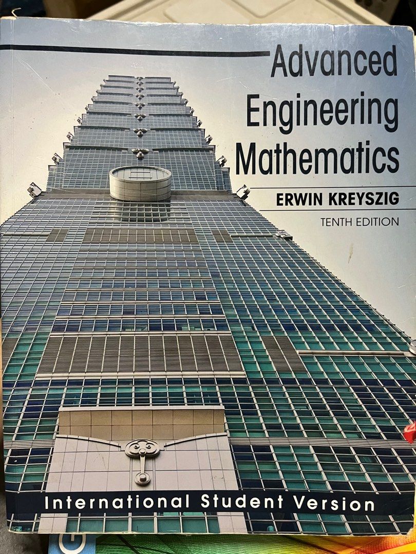 Advanced Engineering Mathematics, 10th Edition Erwin Kreyszig, Hobbies ...