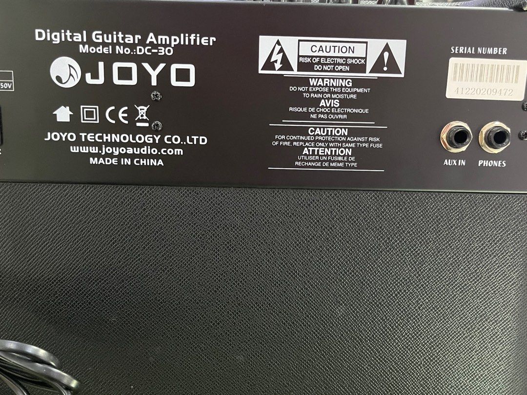 AMPLIFIER GUITAR JOYO 30W, Hobbies & Toys, Music & Media, Musical ...