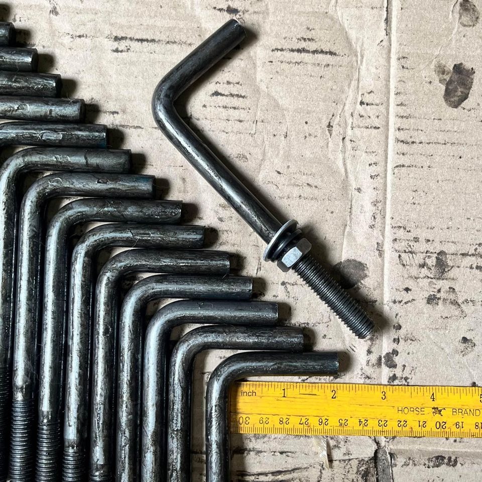 Anchor bolt Hi-Tensile 4140 1/2 X 6 X 2 Onhand available, Commercial ...