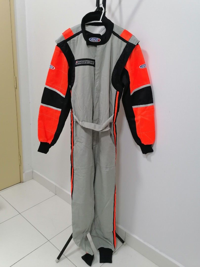 AWS BRIDGESTONE RACE SUIT, Auto Accessories on Carousell