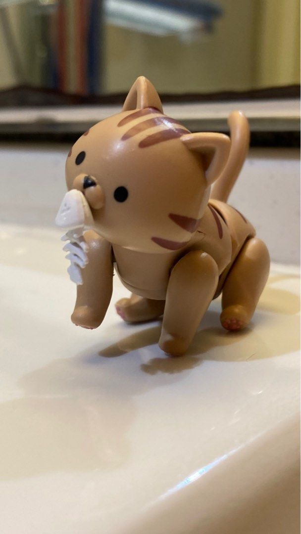 Bandai Gachapon Posable Mug Cat cup figure, Hobbies & Toys, Toys ...