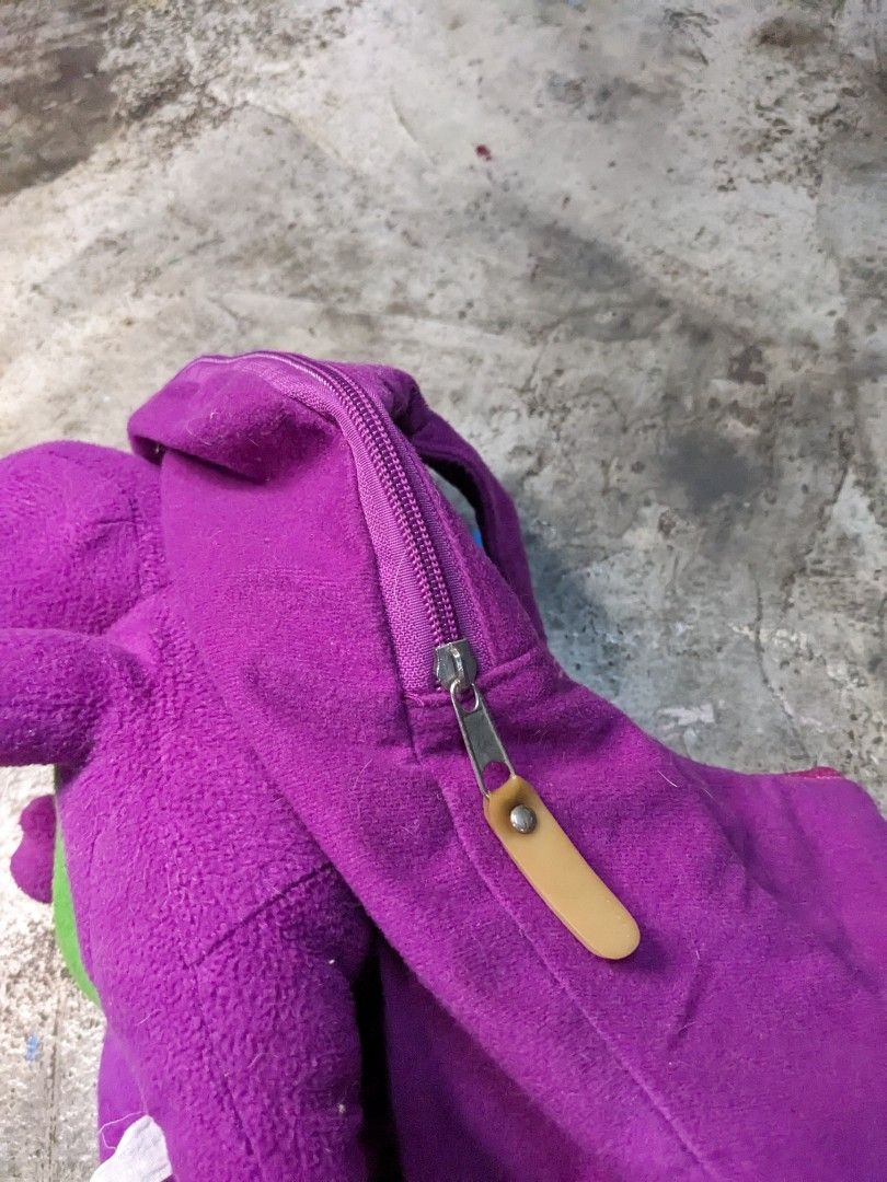 Barney Kids Jr Backpack, Men's Fashion, Bags, Backpacks on Carousell