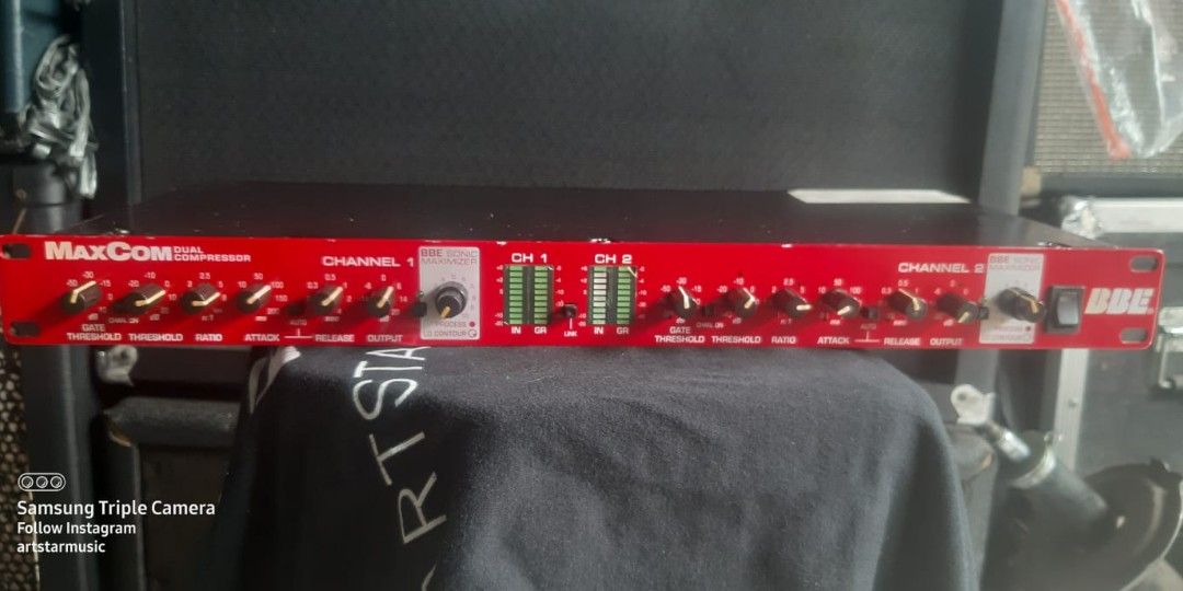 BBE MaxCom Dual Compressor / Limiter /Gate PLUS a Sonic Maximizer ...