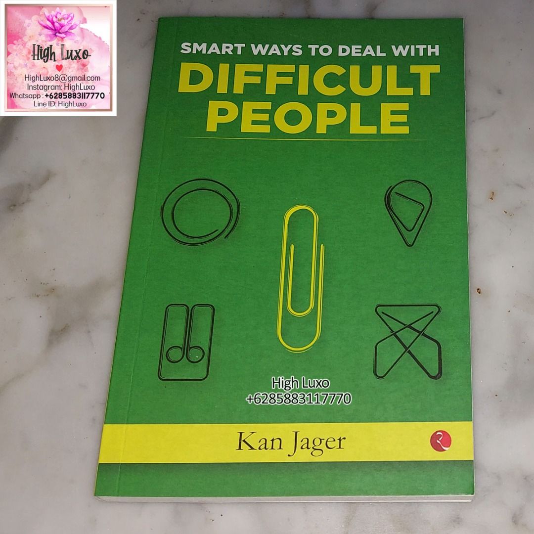 Buku Smart Ways To Deal With Difficult People English Book IMPOR IMPORT ...