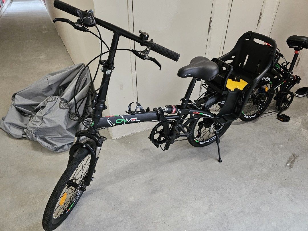 CAMEL Foldable Bicycle with Disc Brake 7Speeds Shimano/ Authentic Camel ...
