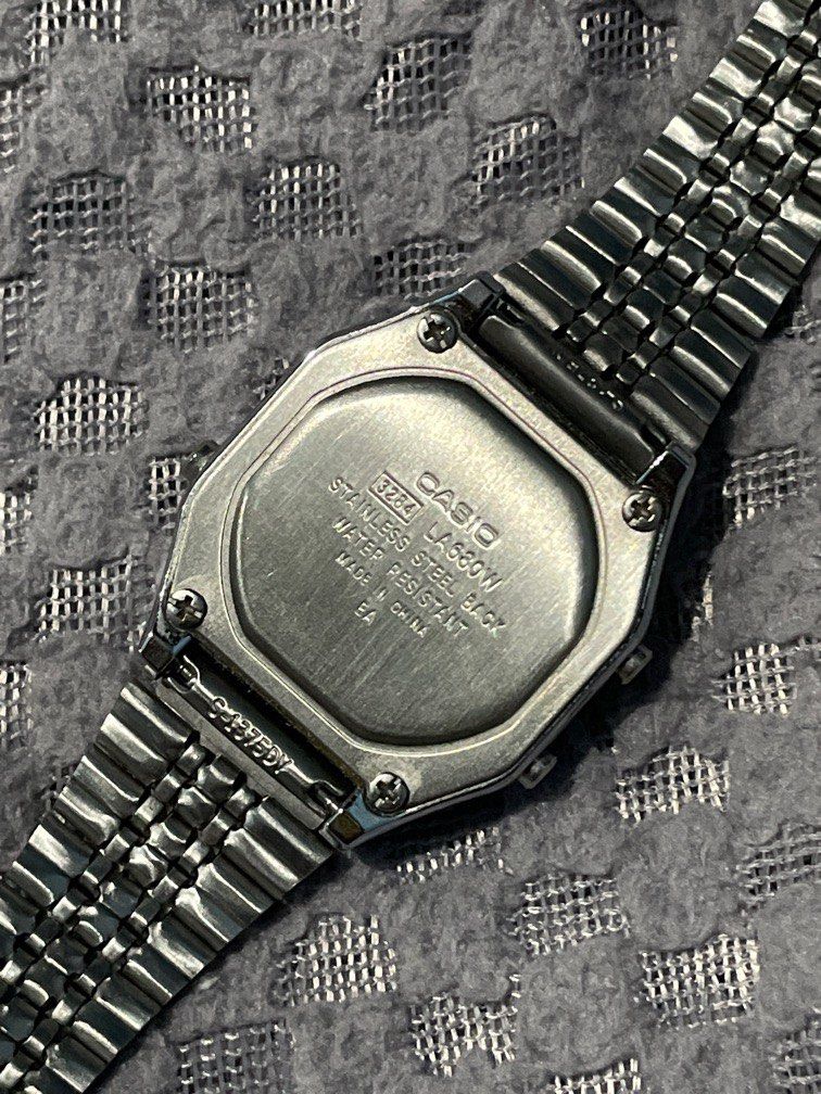 Casio Watch Silver, Women's Fashion, Watches & Accessories, Watches on ...