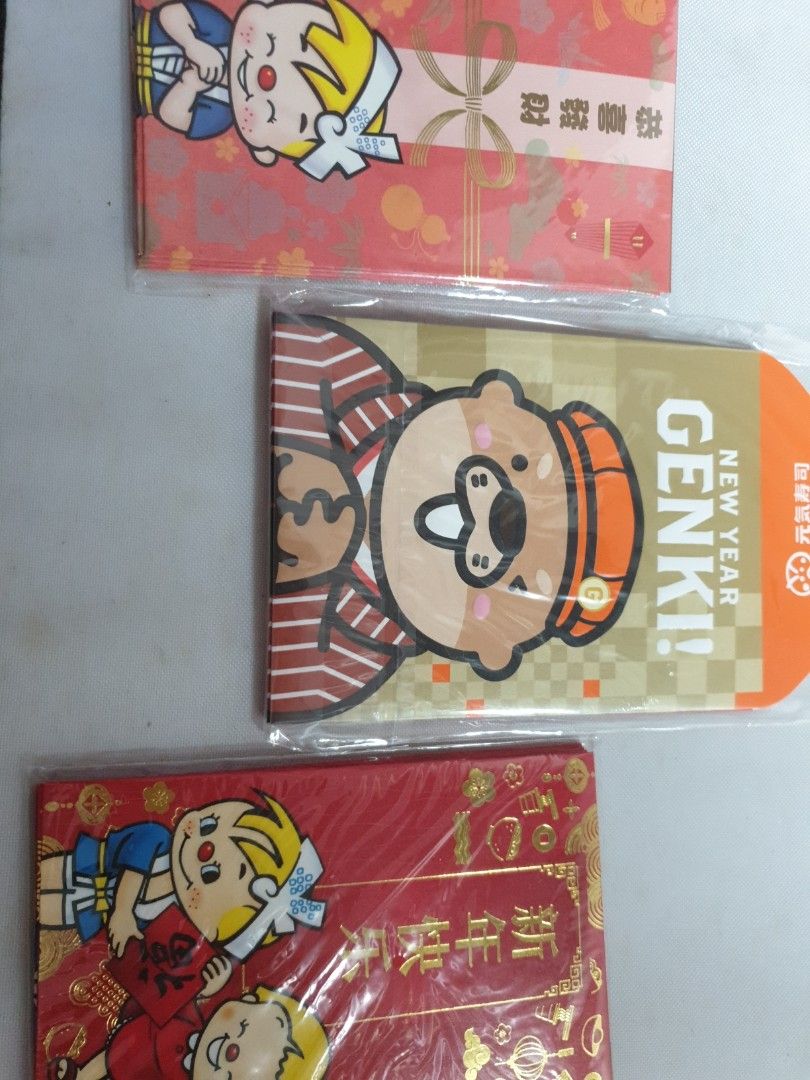 (Cheezy Bundle of 4 x Packs) WTC CNY Red Packets / Hongbao/ Angbao ...