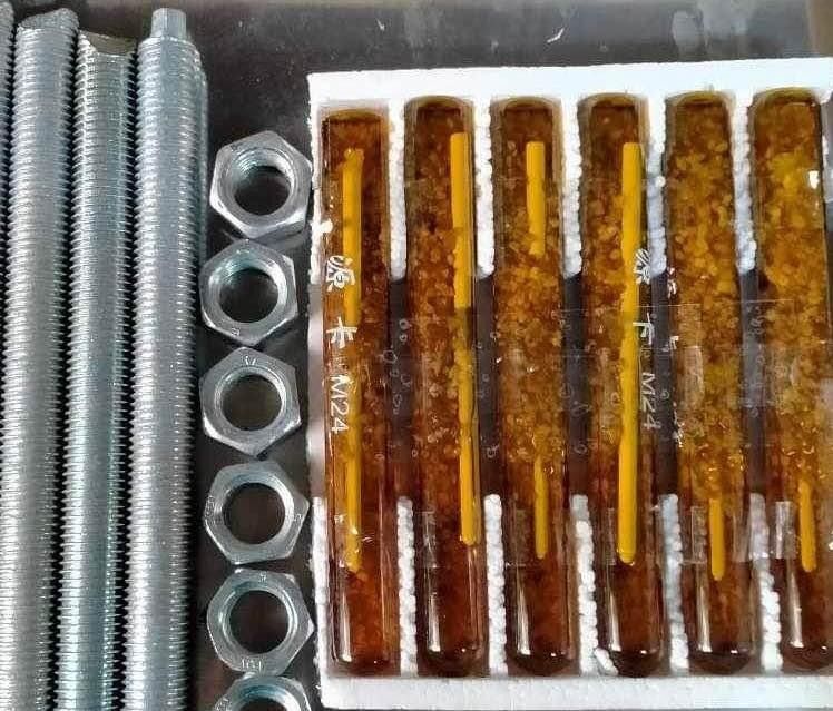 Chemical Anchor Bolt Expansion Set M24 diameter (1”) 300mm long ...