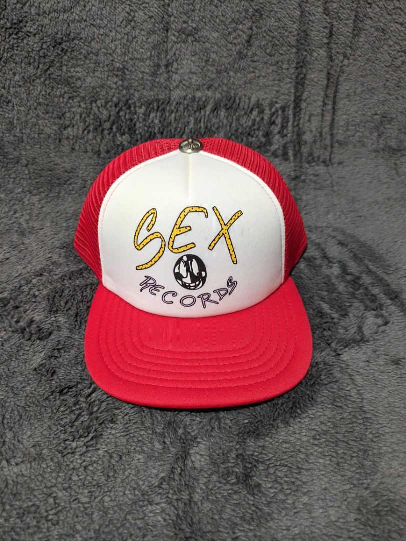 CHROME HEARTS X MATTY BOY S3X RECORDS TRUCKER SNAPBACK CAP, Men's ...
