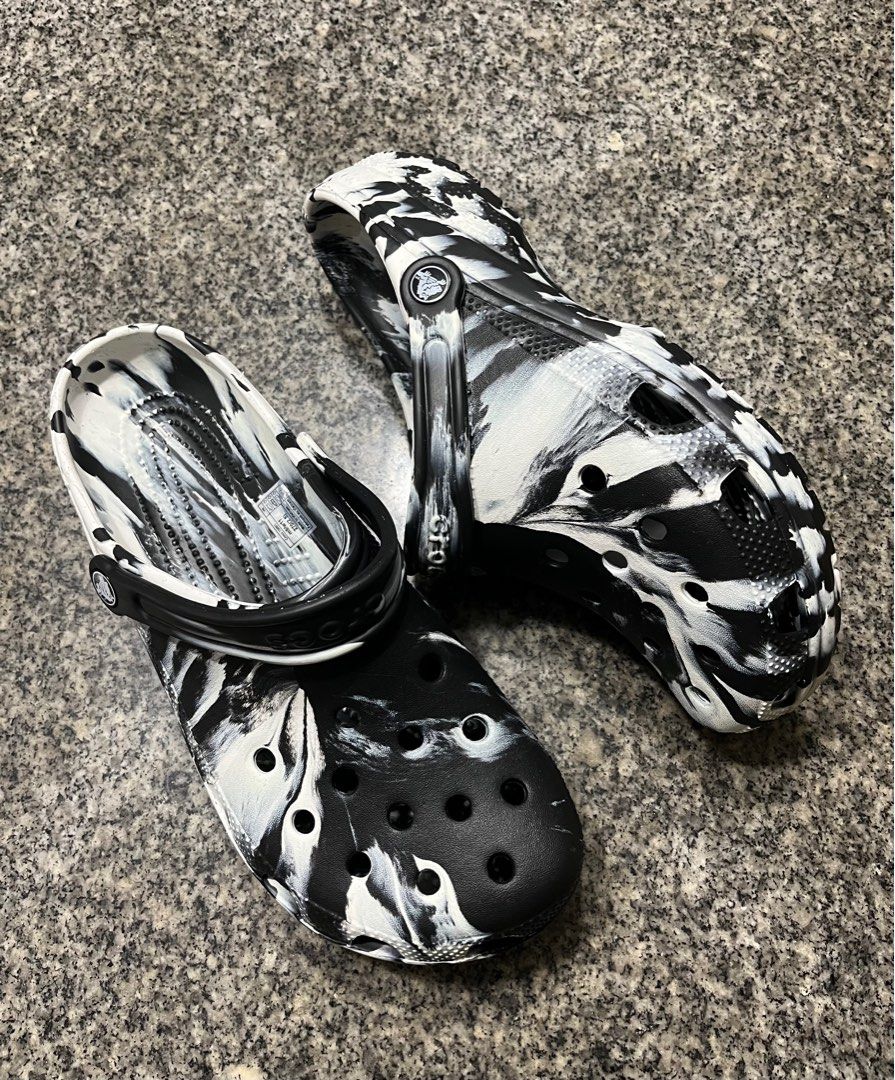 Classic Marble Clog, Women's Fashion, Footwear, Slippers and slides on ...