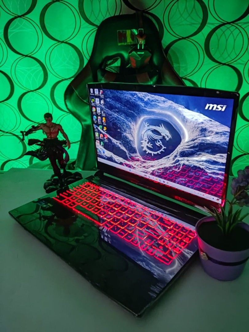 [CORE I7 GEN 11 NVIDIA RTX] Laptop Gaming Desain MSI Katana GF65 Core ...