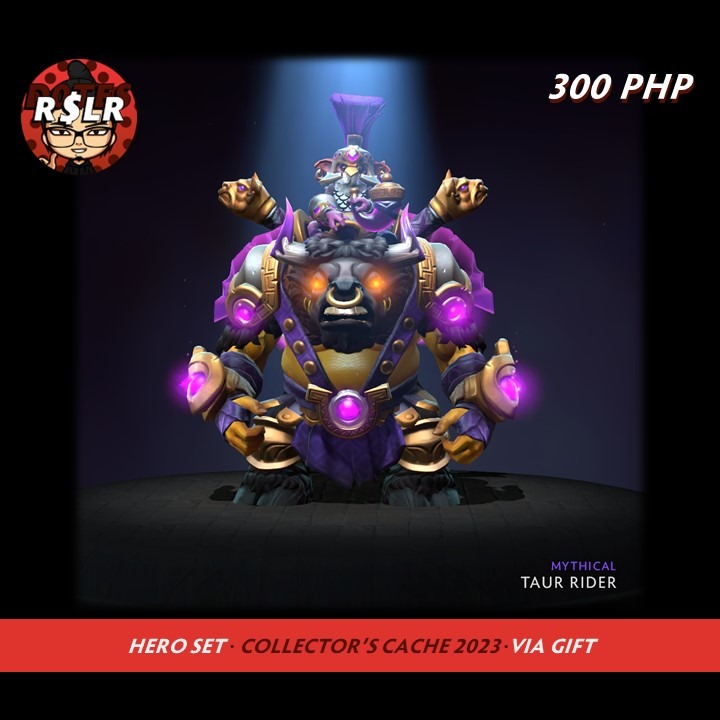 DOTA 2 AUGUST COLLECTOR'S CACHE 2023 - Alchemist: Taur Rider, Video ...