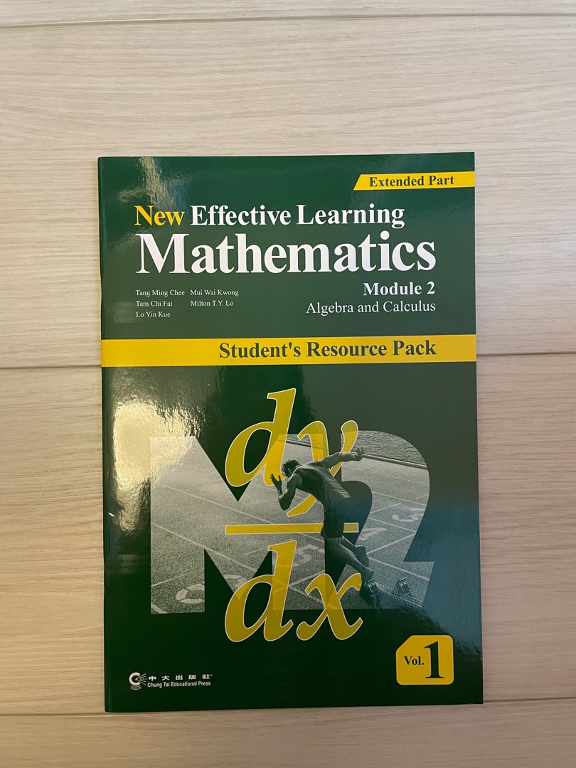 DSE M2 New Effective Learning Mathematics Vol.1 Student’s Resource Pack ...