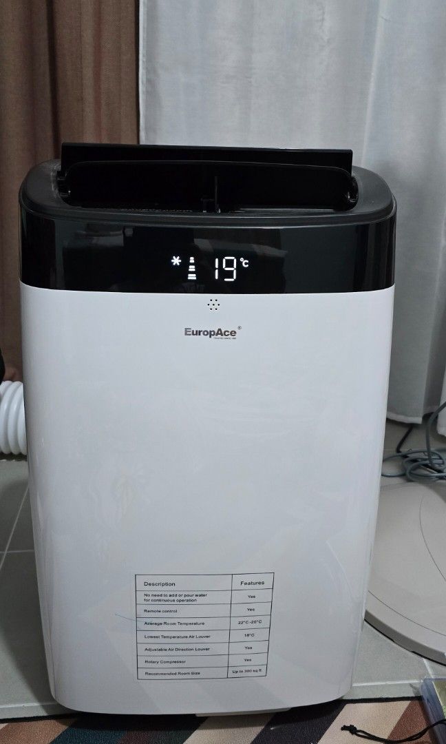 Europace 12k Potable Aircon, TV & Home Appliances, Portable Air ...