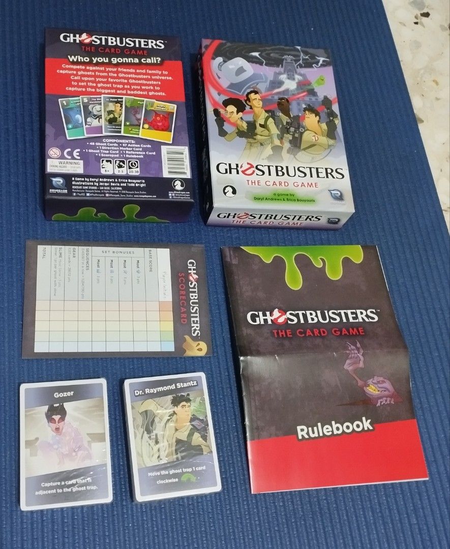 Ghostbusters card game 2018, Hobbies & Toys, Toys & Games on Carousell