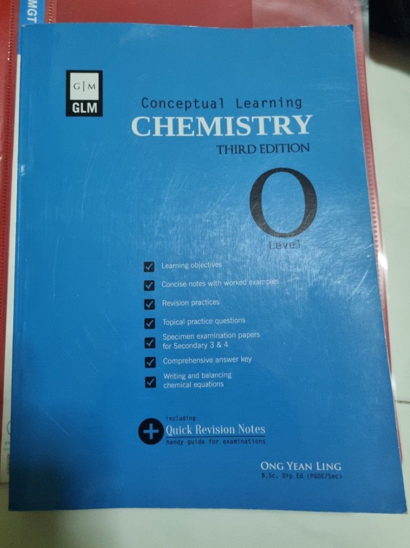 GLM O Level Chemistry Assessment Book, Hobbies & Toys, Books ...