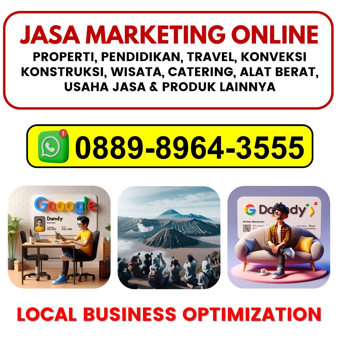 Jasa Pemasaran Online di Malang Profesional, Hub 0889-8964-3555, Jasa, Lainnya di Carousell