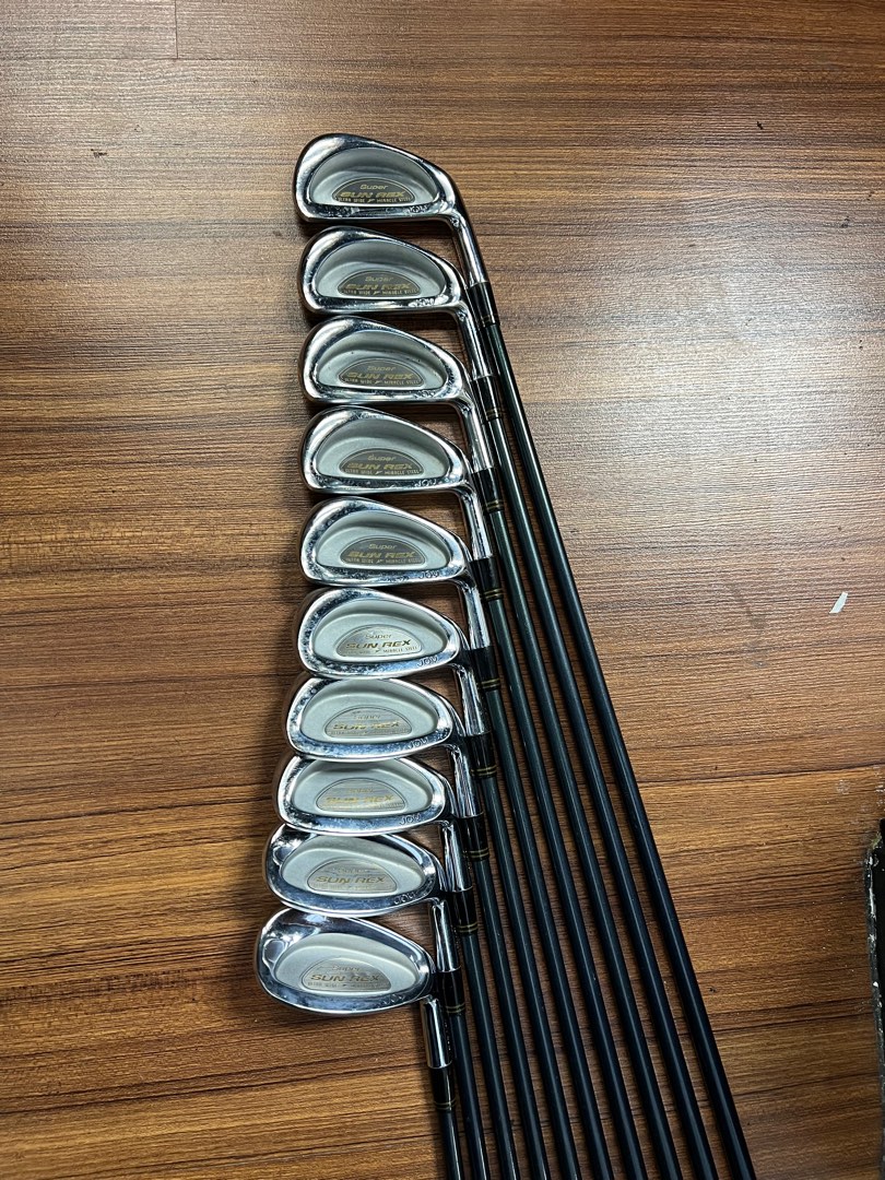 JDM Top JOY Super Sun Rex Cavity Backed Irons (3-S) (9 Pieces) [With ...