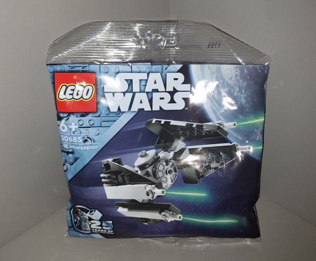 Lego 30685 Star Wars TIE Interceptor mini build polybag 25 years ...
