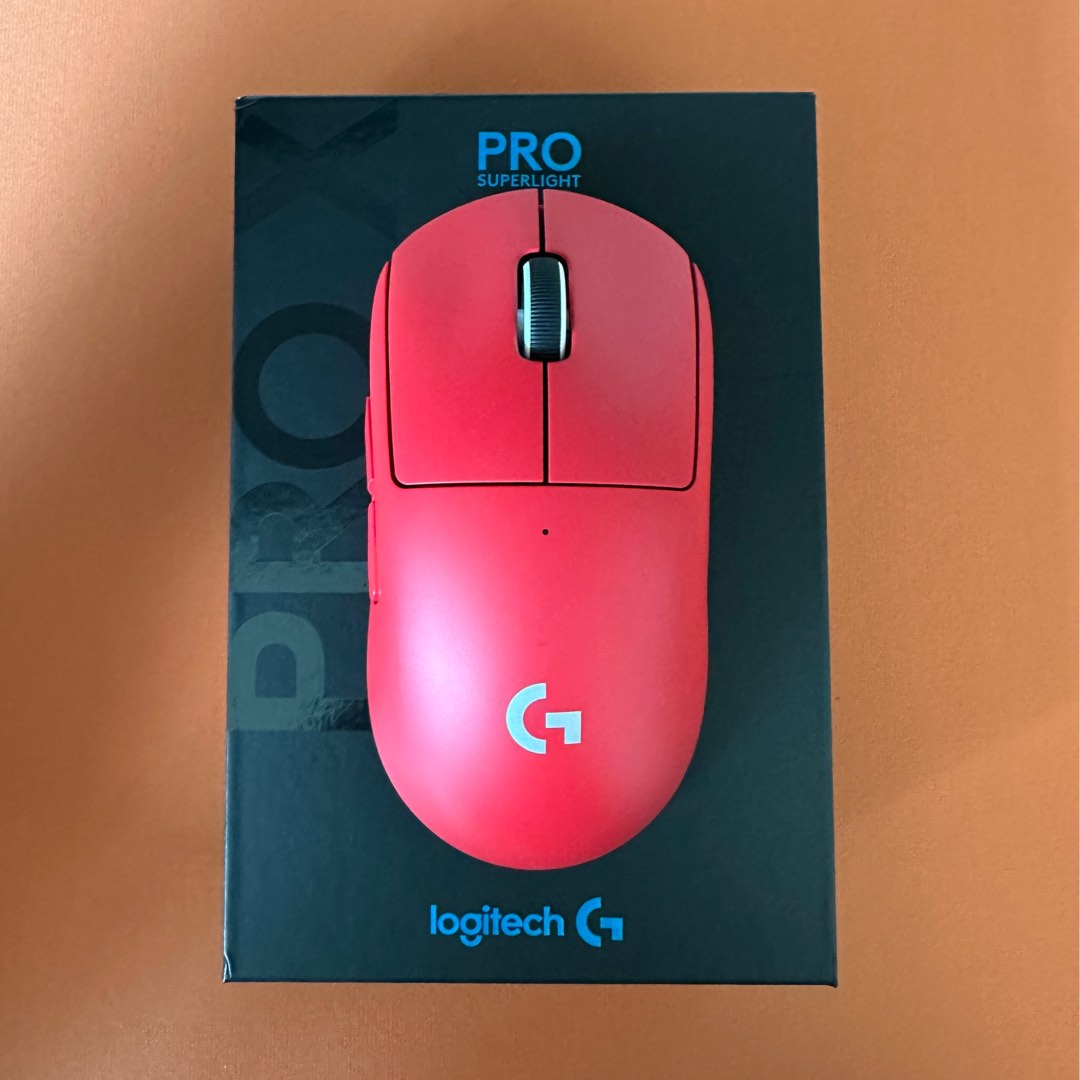 Logitech G Pro X Superlight Wireless Gaming Mouse (Red, Modded ...