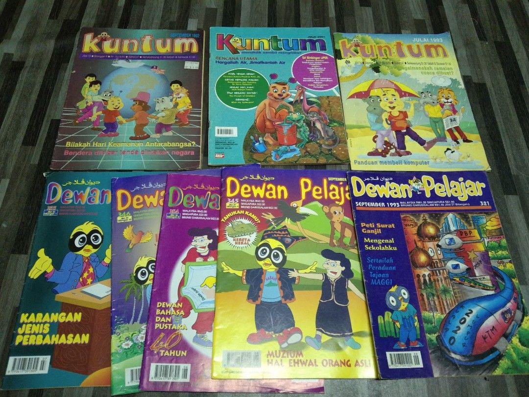 majalah kuntum dan dewan pelajar, Hobbies & Toys, Books & Magazines ...
