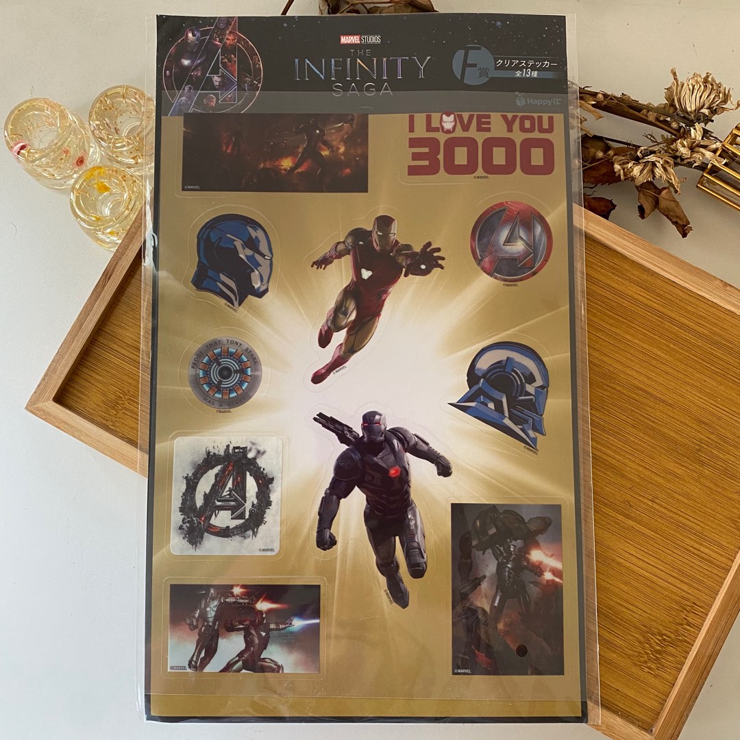 Marvel Studios Infinity Saga Avengers Stickers, Hobbies & Toys ...