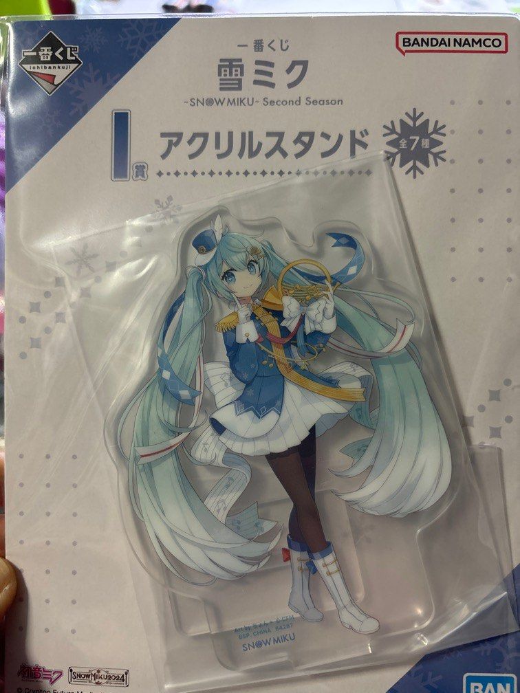 Miku Kuji acrylic standee, Hobbies & Toys, Toys & Games on Carousell