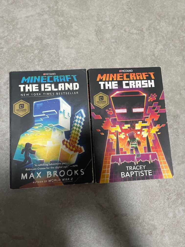 Minecraft- the island & the crash, Hobbies & Toys, Books & Magazines ...