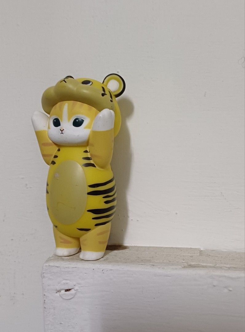 Mofusand Sofubi 10 cm Tiger Costume Animal Soft Vinyl Limited Taito ...