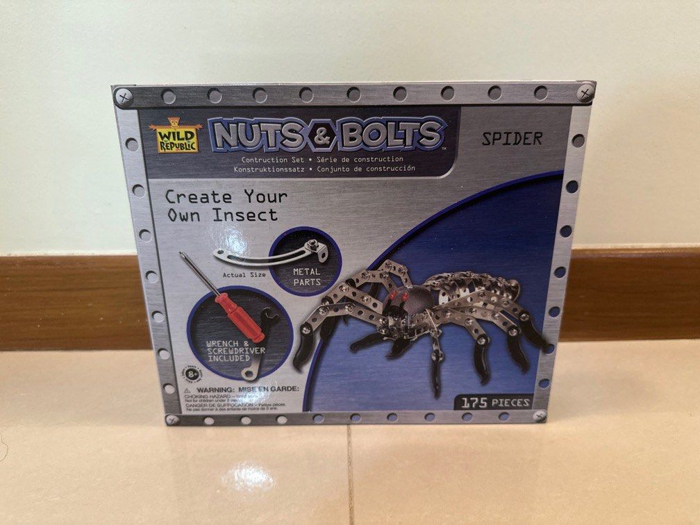 NUTS AND BOLTS - SPIDER, Hobbies & Toys, Toys & Games on Carousell