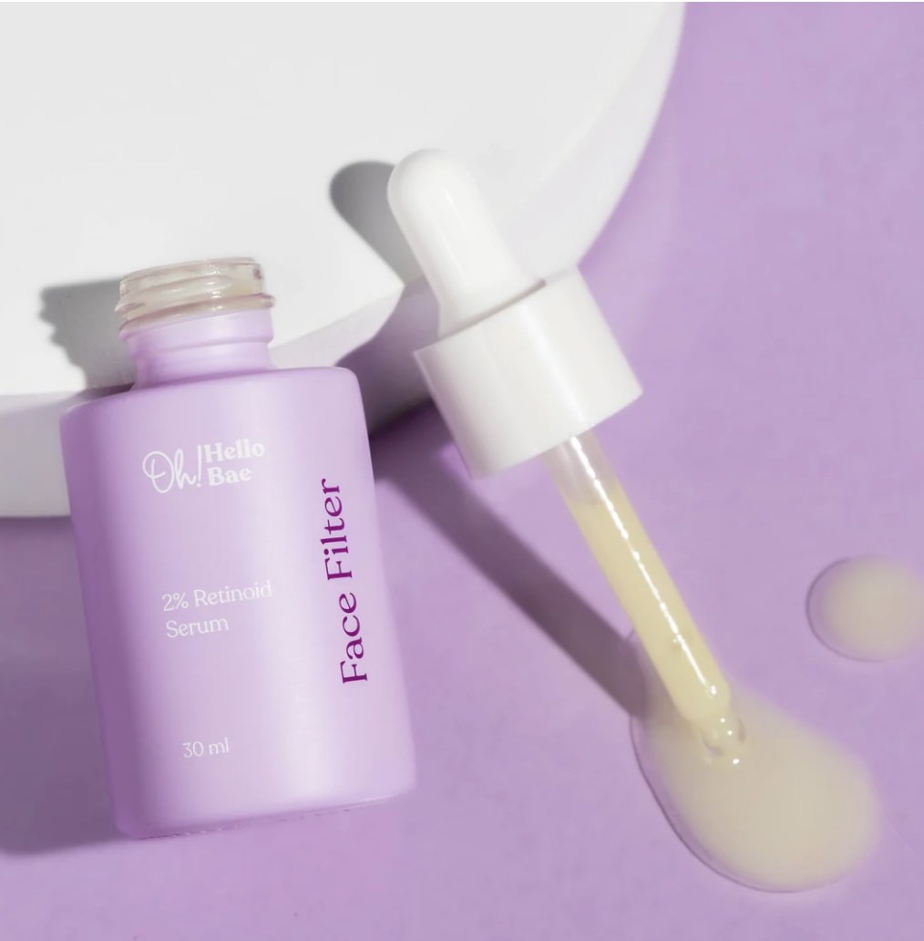 Oh hello bae Face Filter 2% Retinoid Serum 30ml, Beauty & Personal Care ...