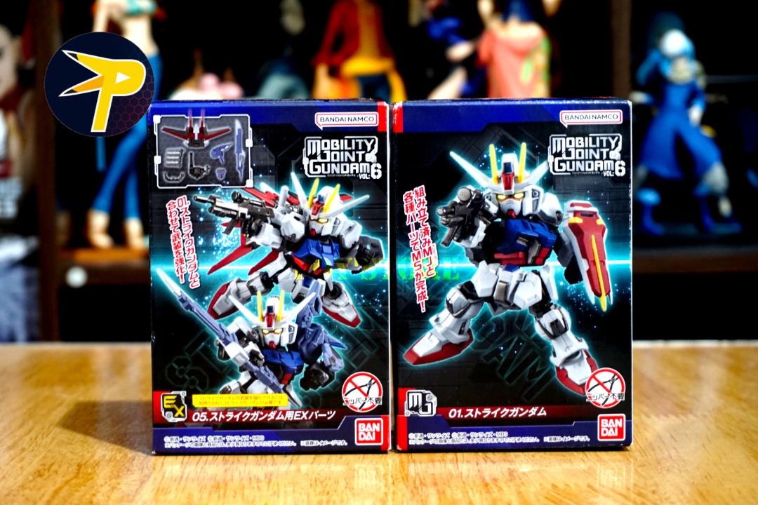 GUNDAM MOBILITY JOINT GUNDAM VOL.6 STRIKE GUNDAM + EX PARTS, Hobbies ...