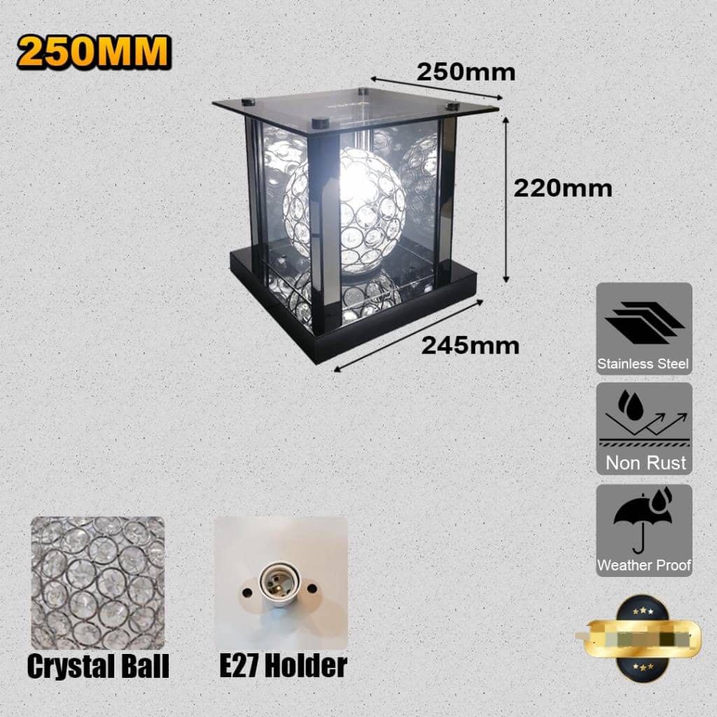 Outdoor gate light, Furniture & Home Living, Lighting & Fans, Lighting ...