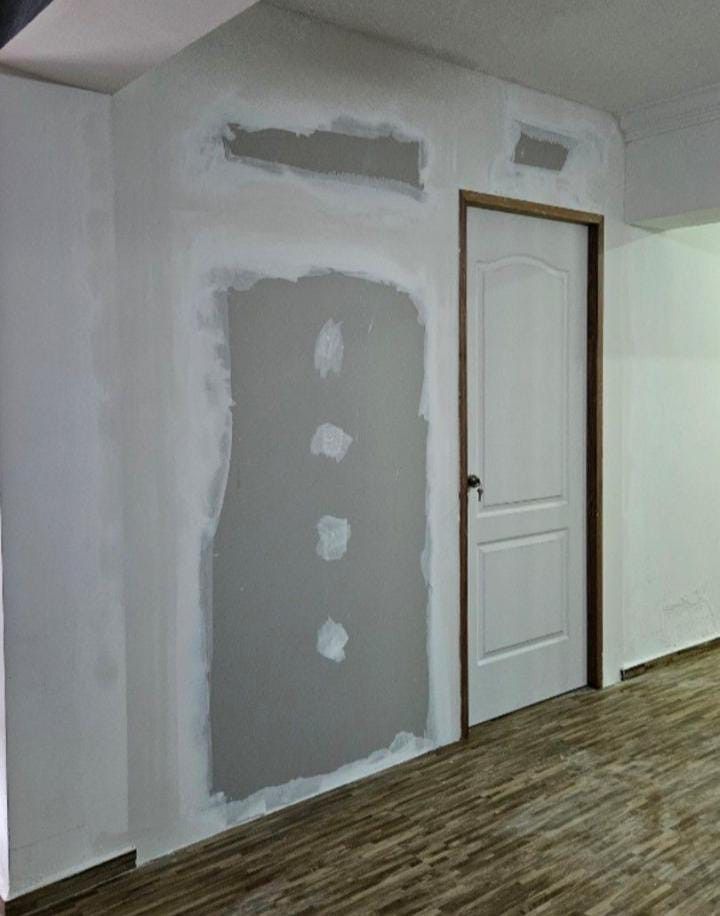 Partition wall, Aircon boxup, Pipe box up, False ceiling, L box install ...